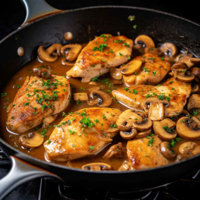 Sicilian Delights: Authentic Chicken Marsala Recipe – Kale and Croutons